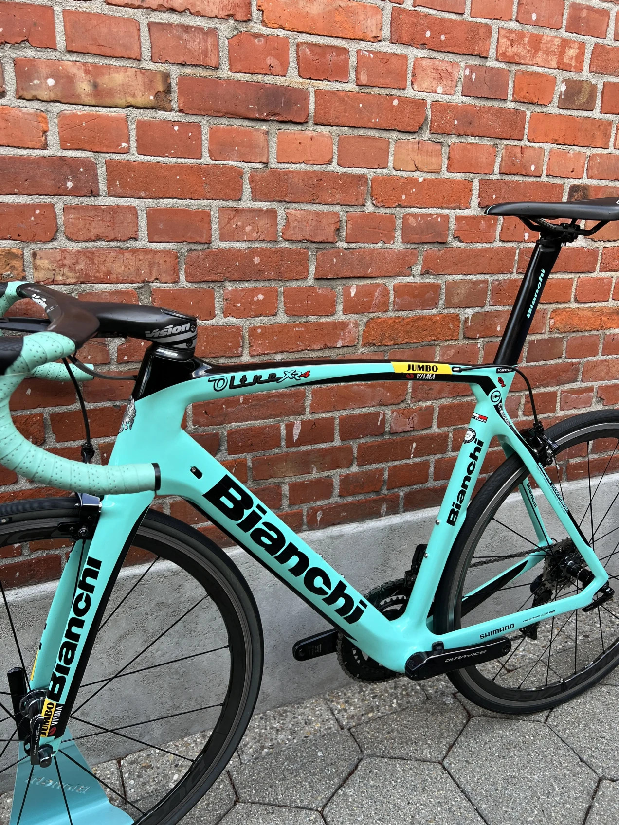 Achetez un vélo d'occasion Bianchi Oltre XR4 CV 7,5 kg! Full Carbon ...