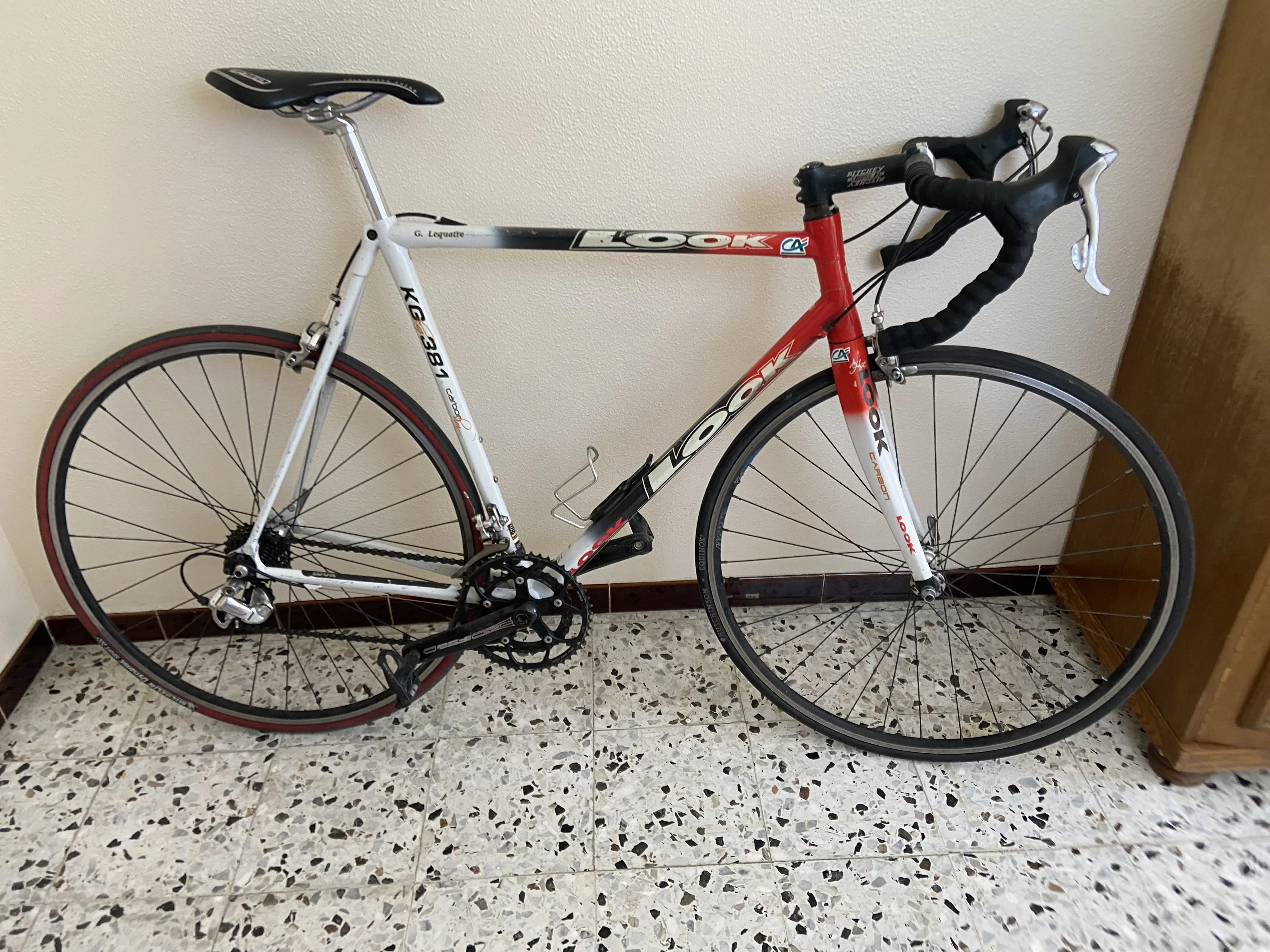 Look Vélo de route Look LOOK KG 381 Carbon - LOOK Geoffroy Lequatre ...