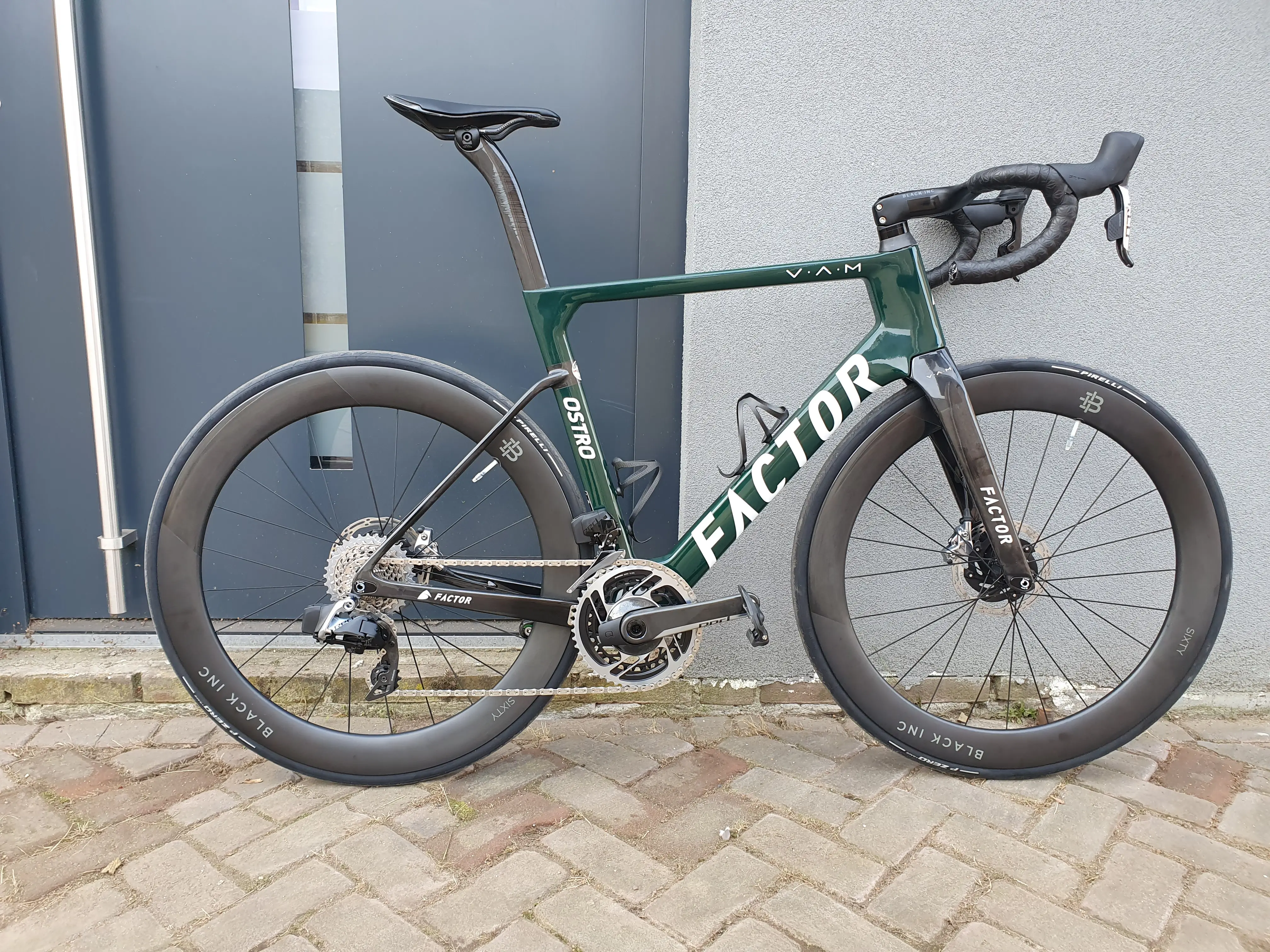 Factor OSTRO VAM SRAM Red AXS Etap 2023 RACING GREEN použitý v 56 cm ...