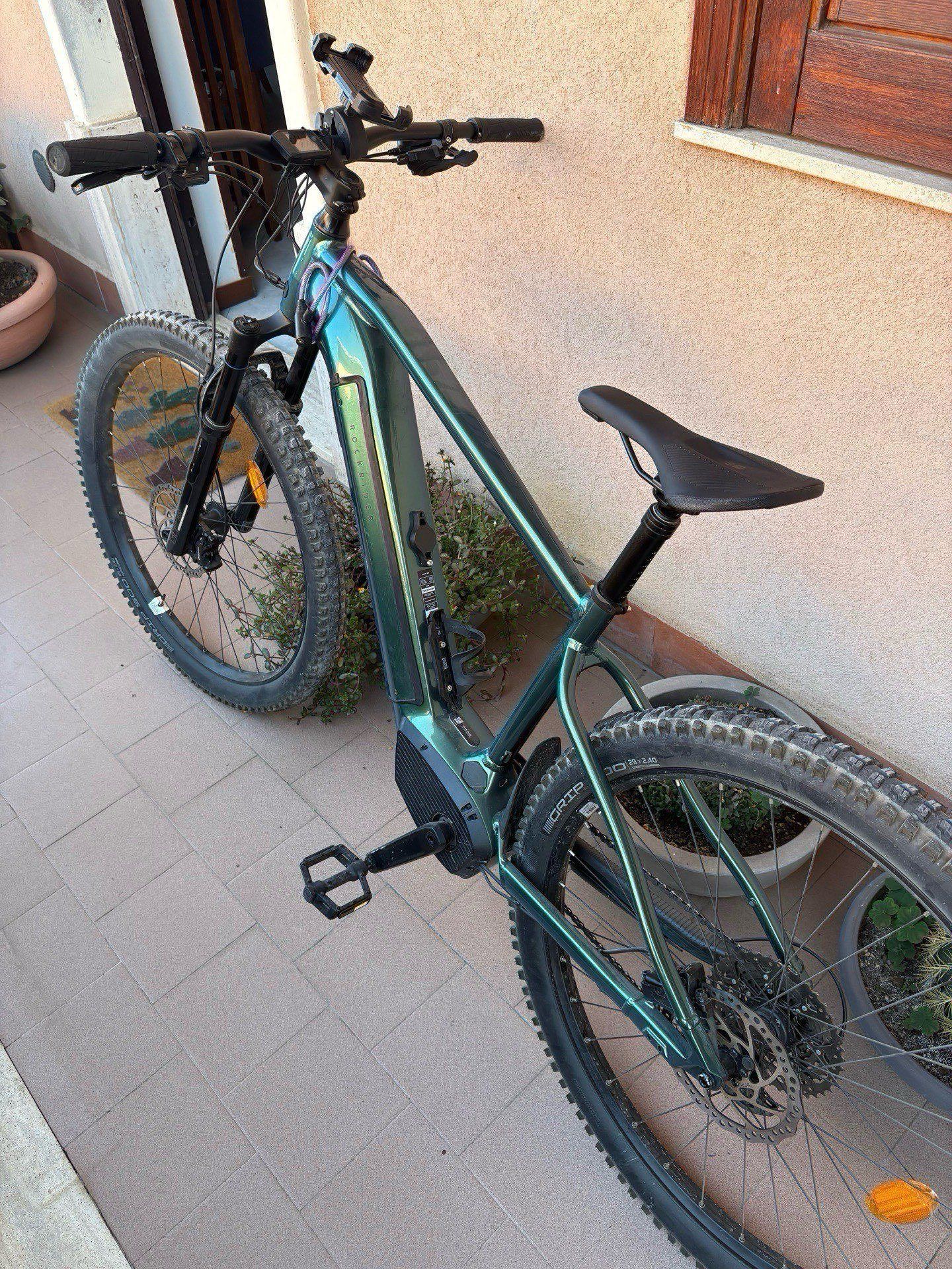 ROCKRIDER 29" Hardtail Electric Mountain Bike E-Expl 700 used in XL ...