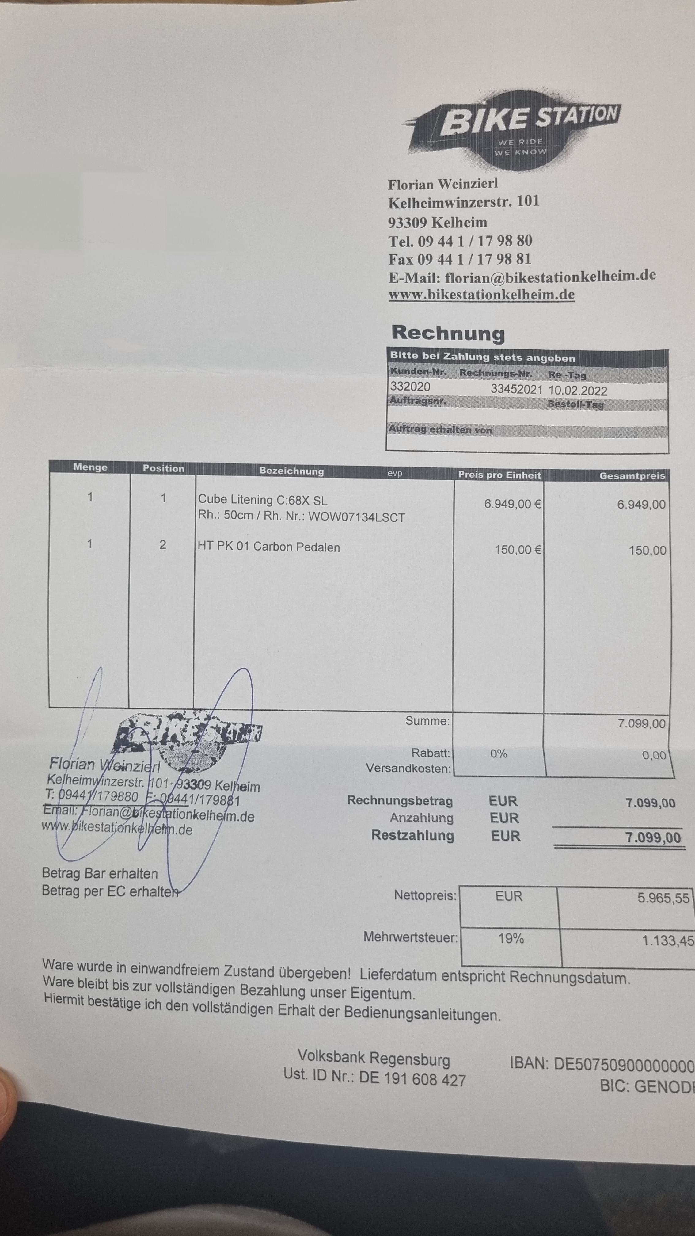 CUBE LITENING C:68X SL gebruikt in S | buycycle