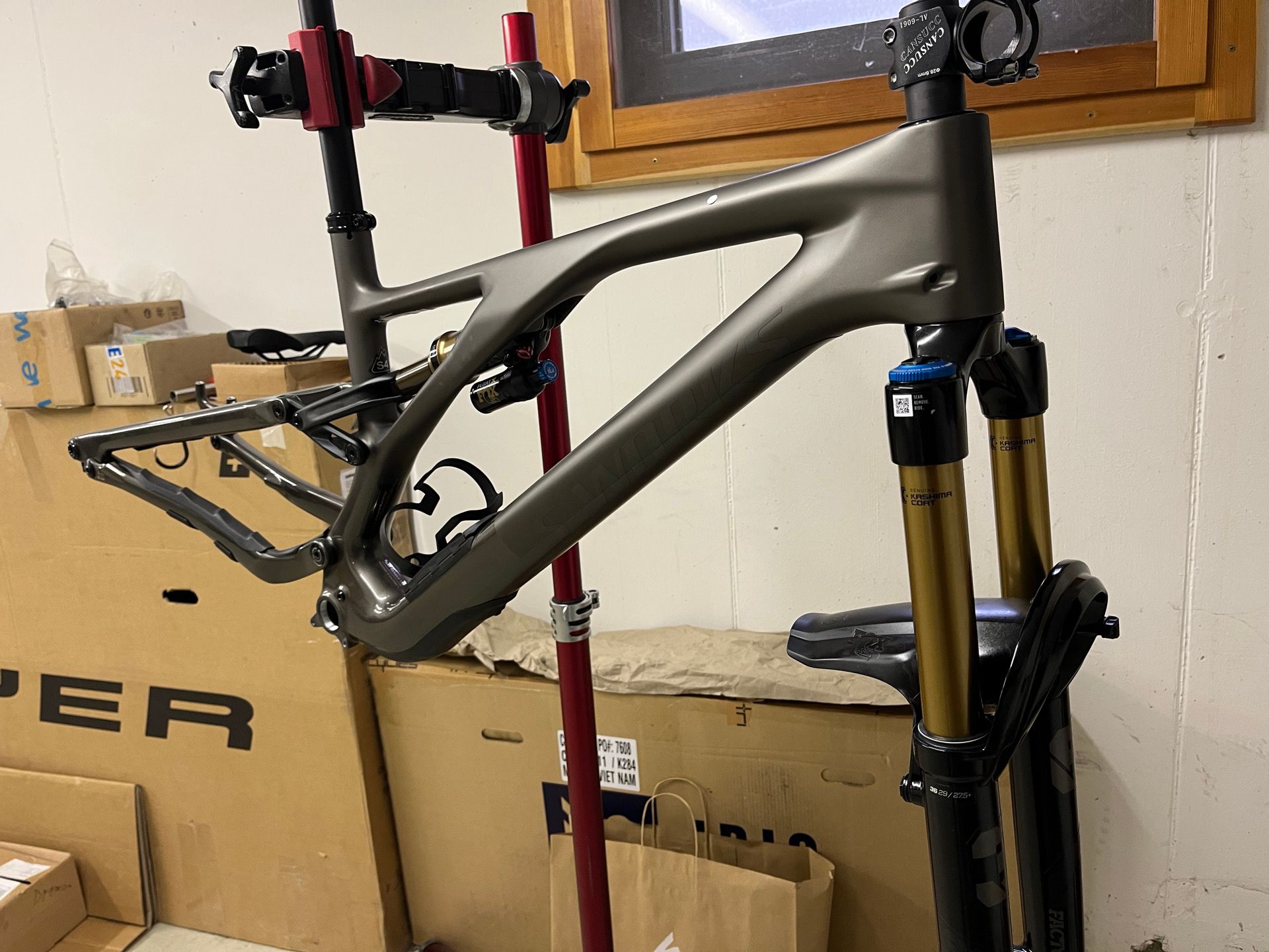 Specialized Stumpjumper EVO S-Works Frameset, S4, Fox Factory Gabel und ...