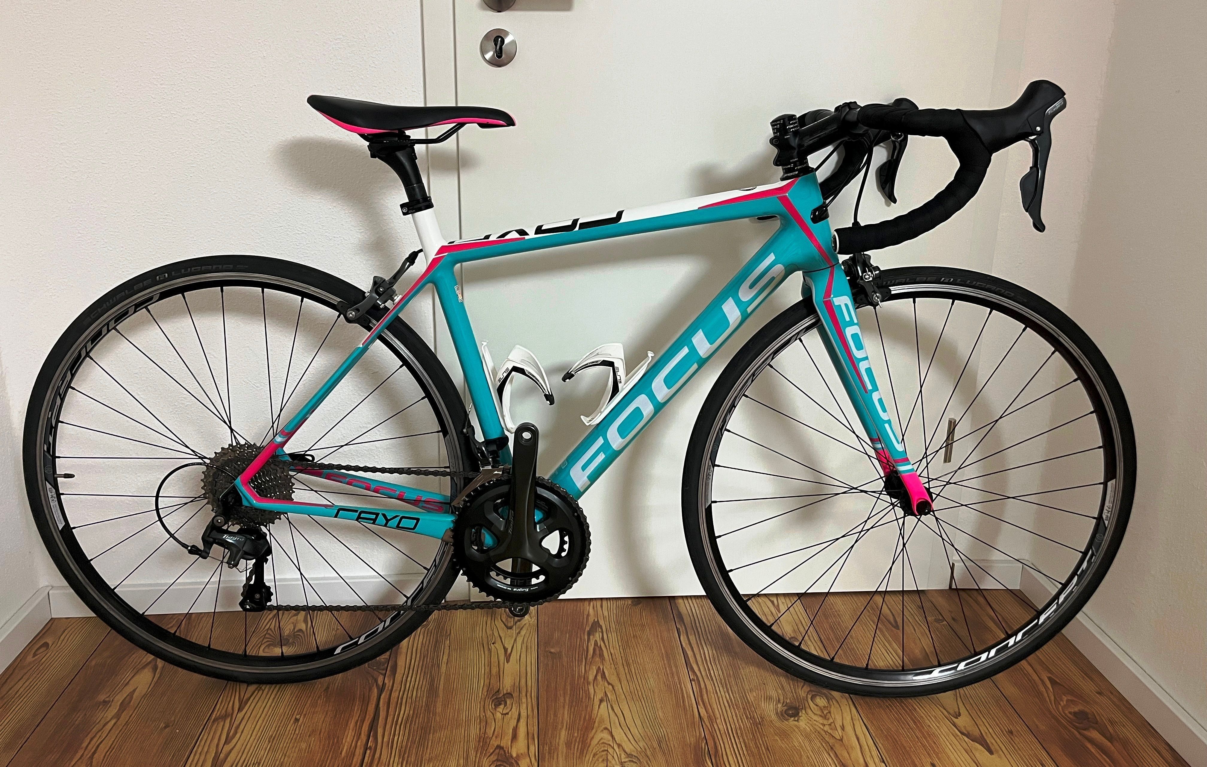 Focus Focus Cayo Carbon Damen Rennrad Gr.S Rahmengröße 51 used in 51 cm ...