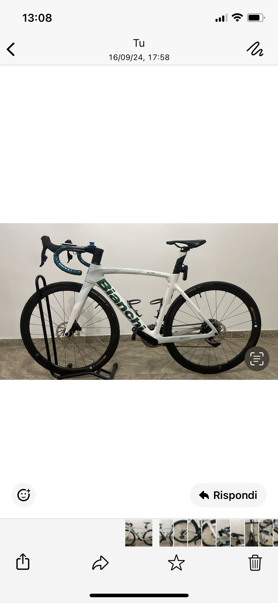 Bianchi Oltre XR4 - Red eTap AXS used in M | buycycle
