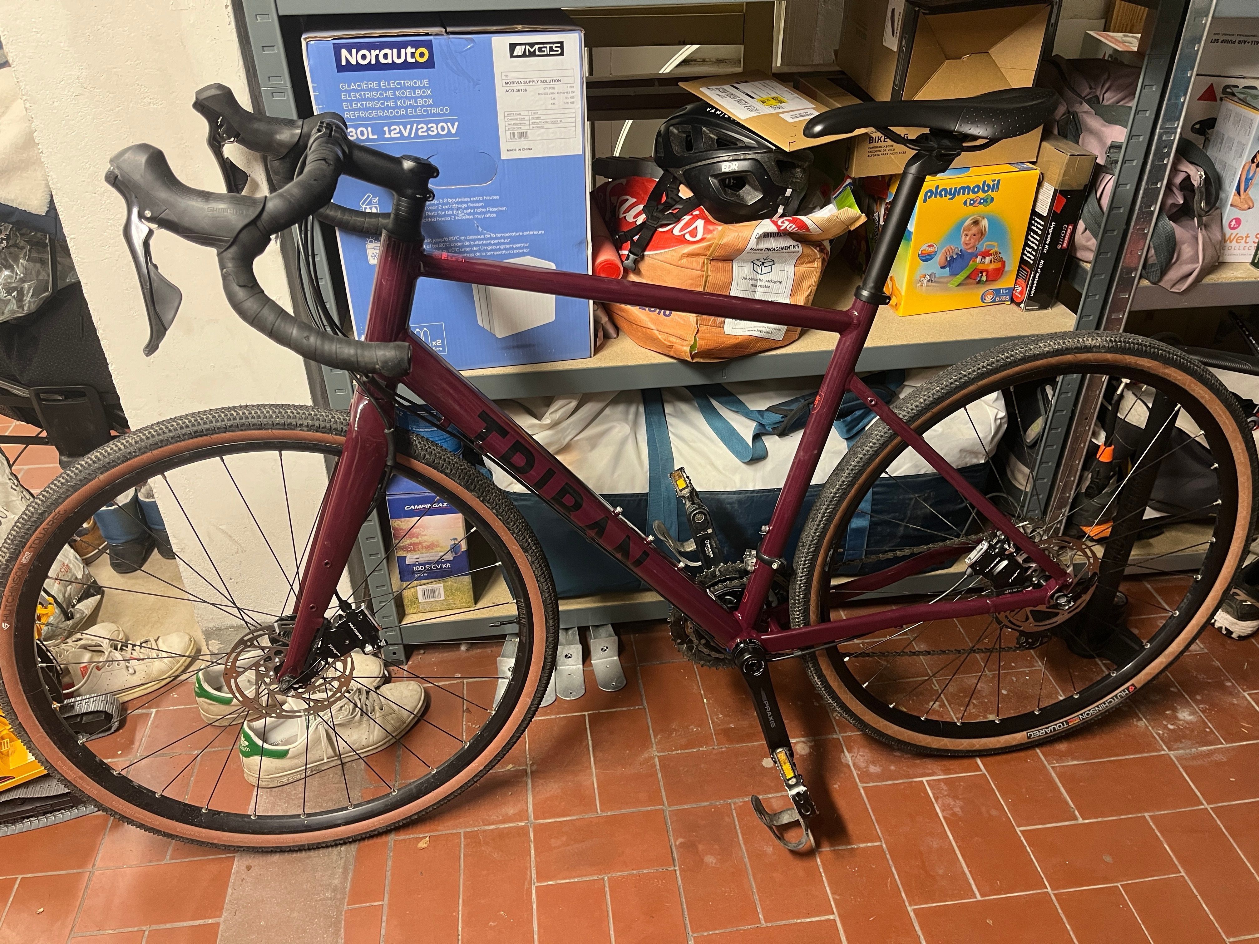 TRIBAN Men's Gravel Bike GRVL 520 Subcompact usado em L | buycycle