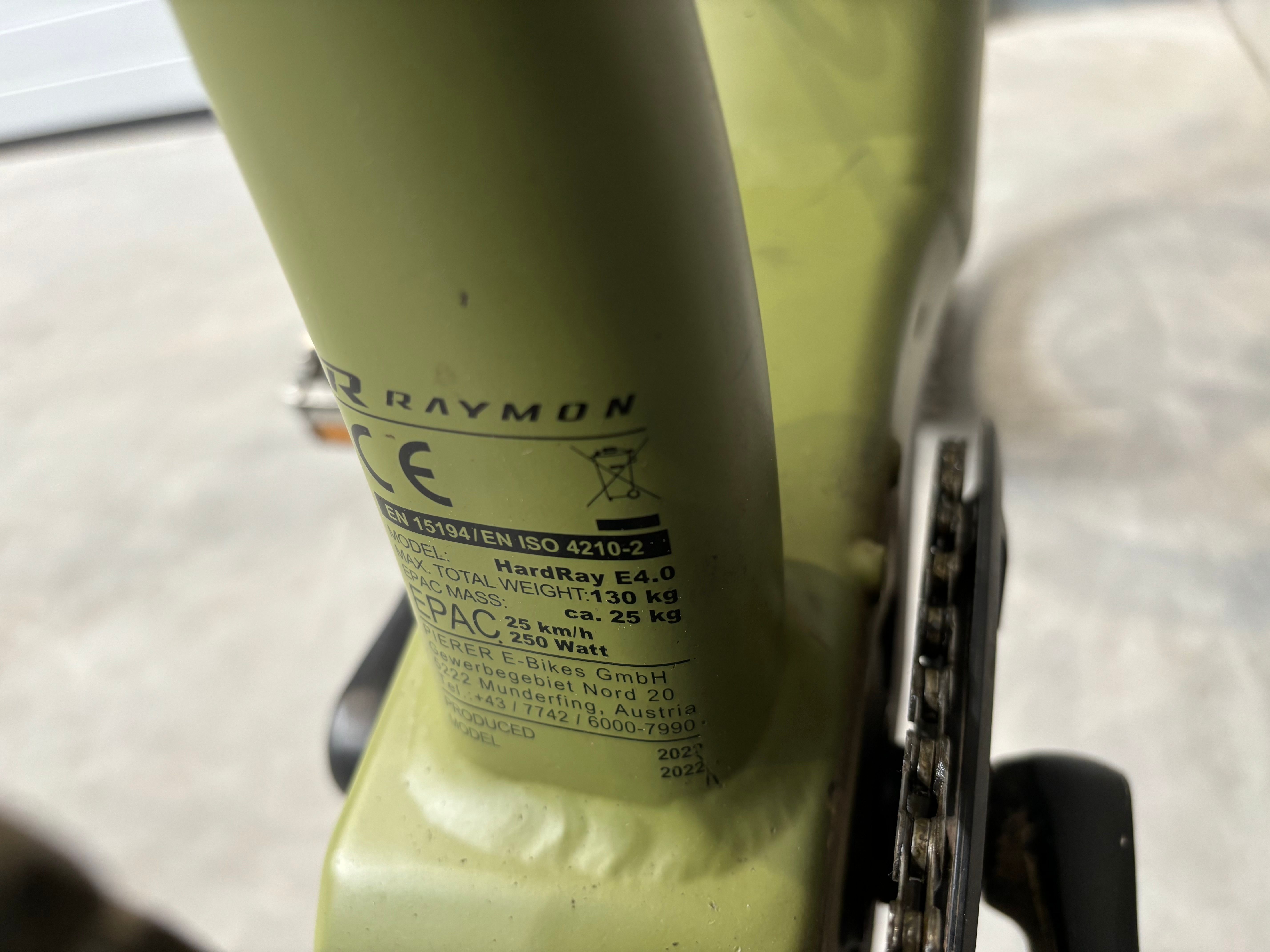 R RAYMON HARDRAY E 4.0 used in XL | buycycle