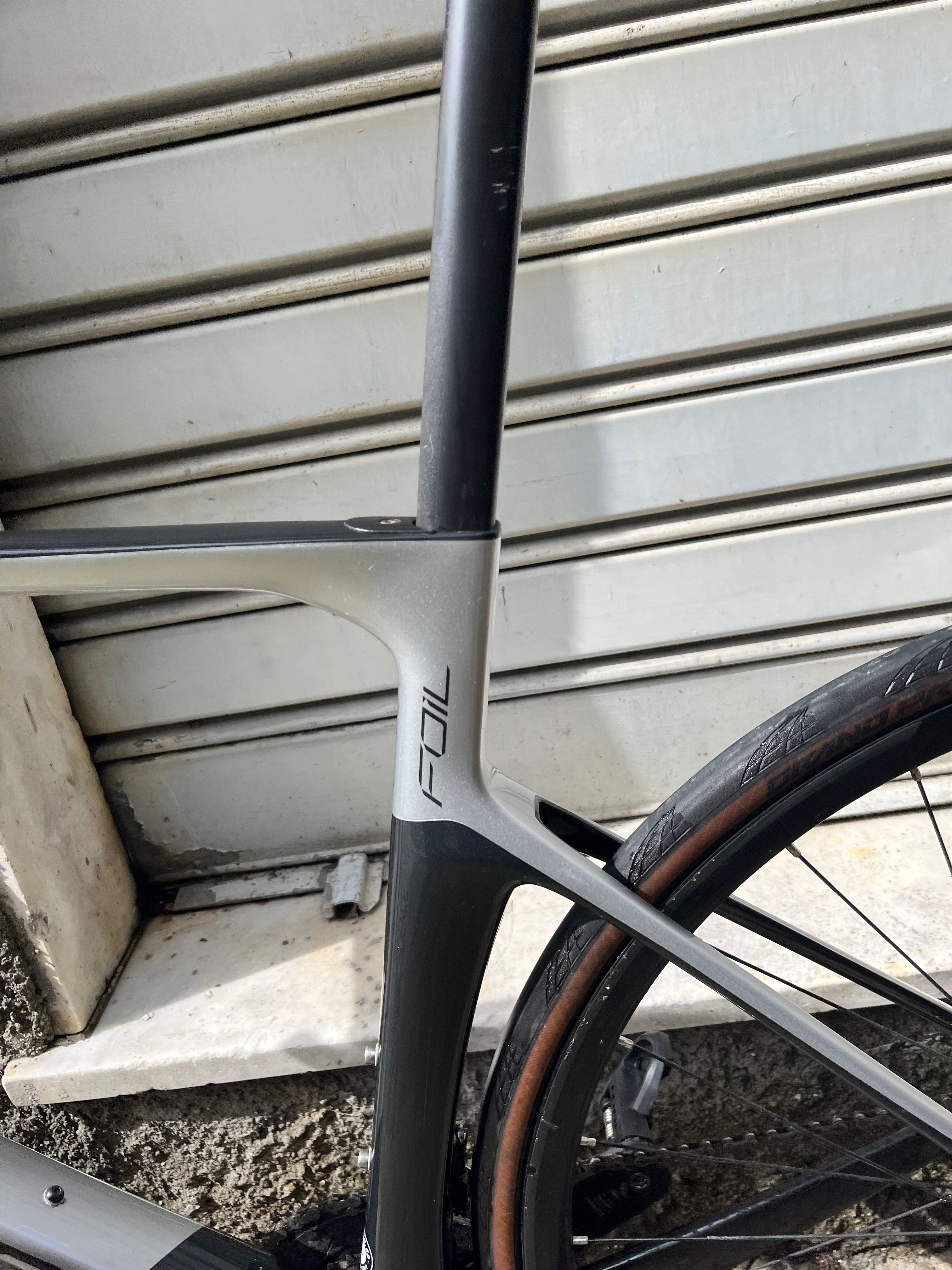 Scott Foil 20 disc silver/black utilizado en L | buycycle