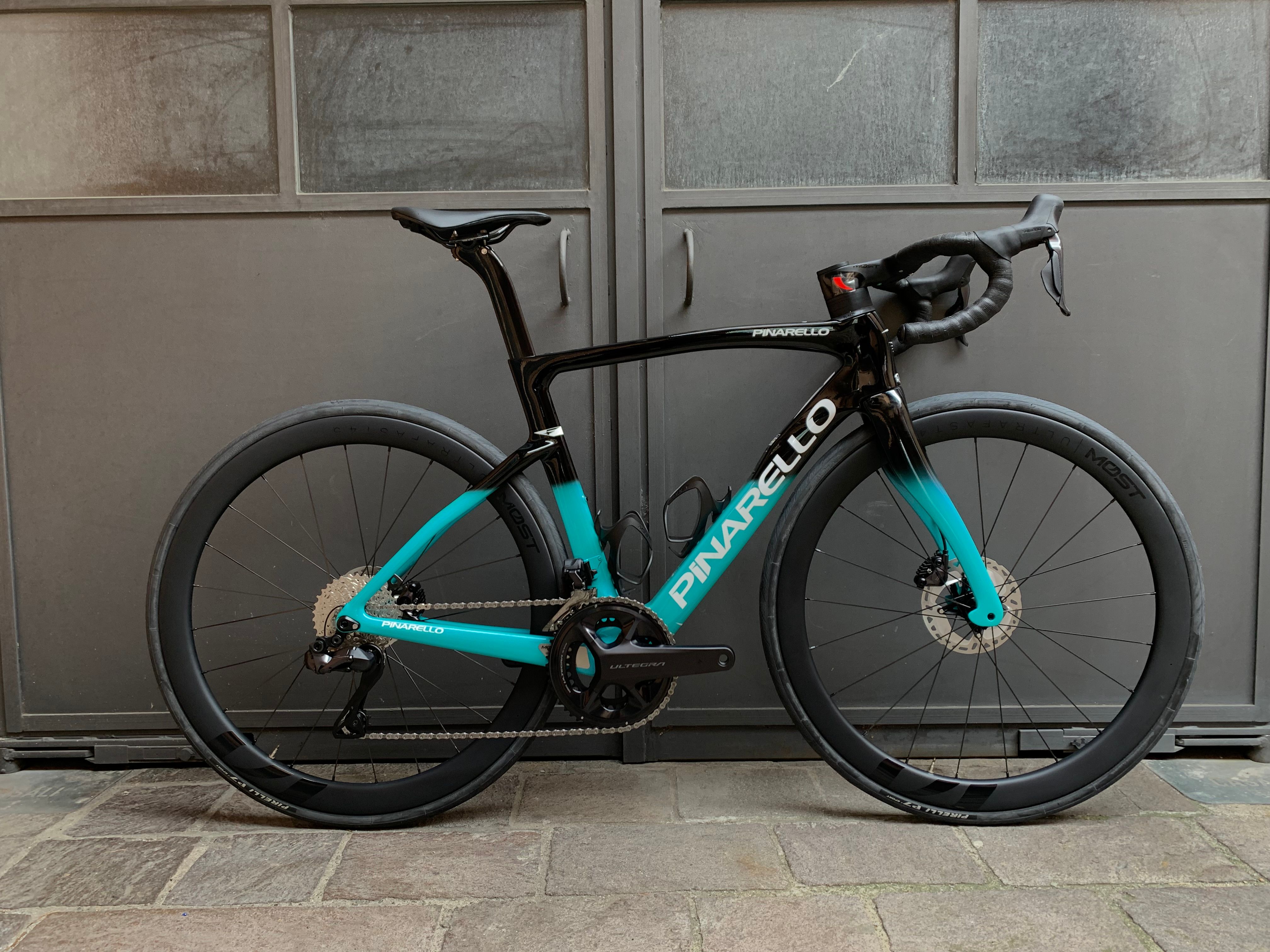 Pinarello F7 ULTEGRA Di2 2025 Blue Sapphire Most 45 wheels tg 53! used ...