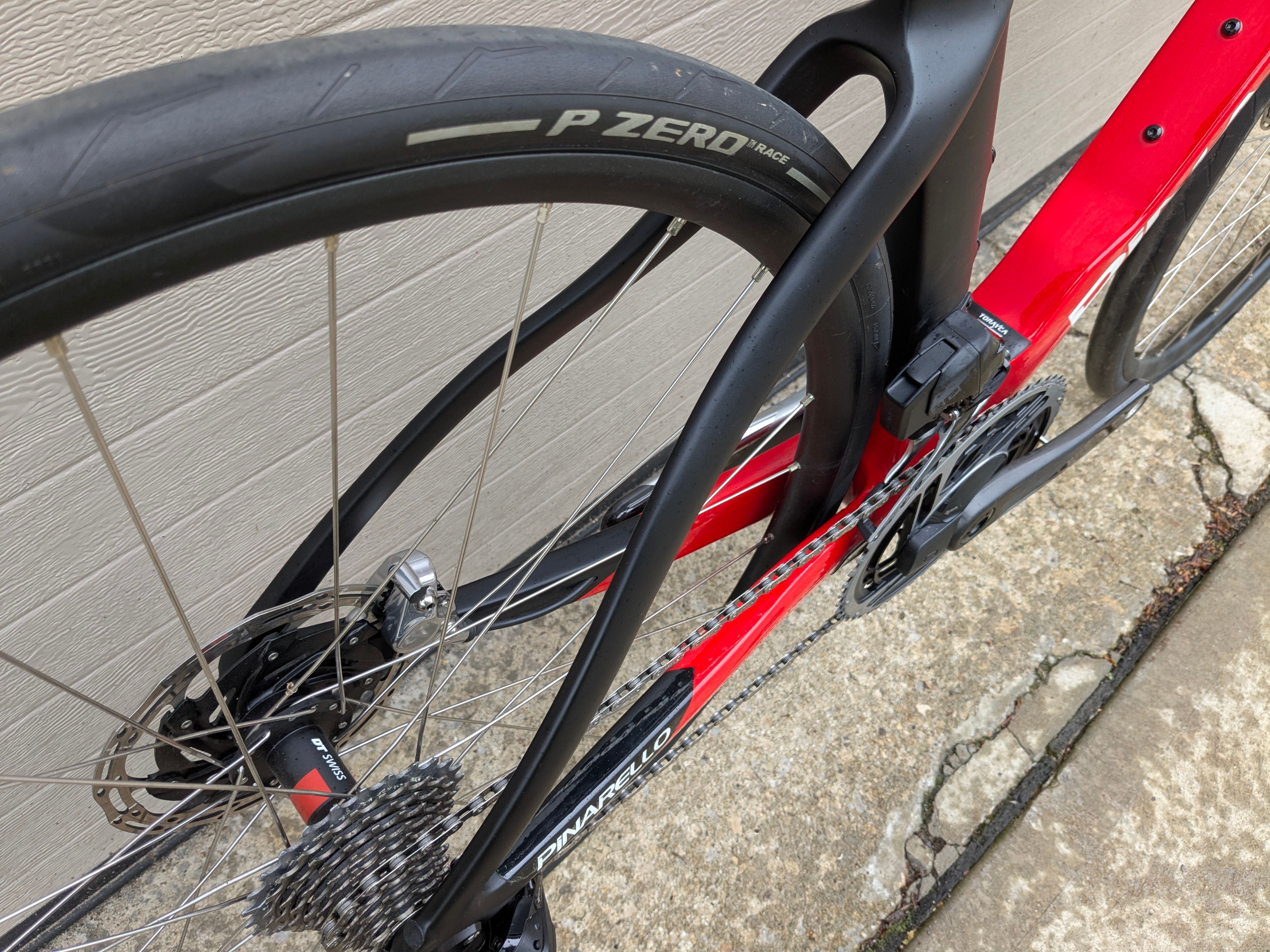 Pinarello DOGMA F RED ETAP AXS Disc 2023, POWER-METER & MOST BAR/STEM ...