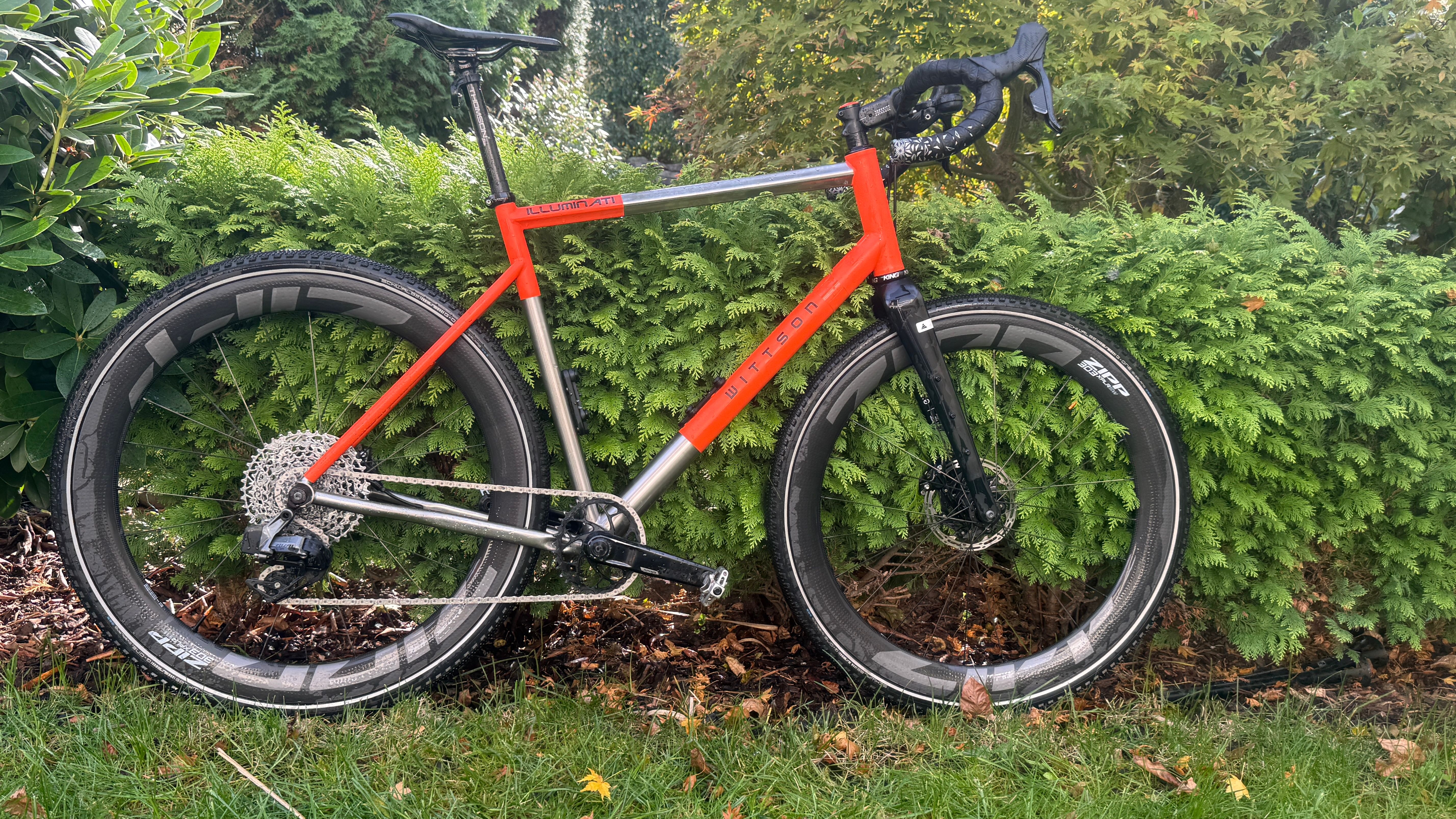 Wittson Custom Ti Cycles Wittson Custom .Titan Gravel Bike SRAM AXS ...