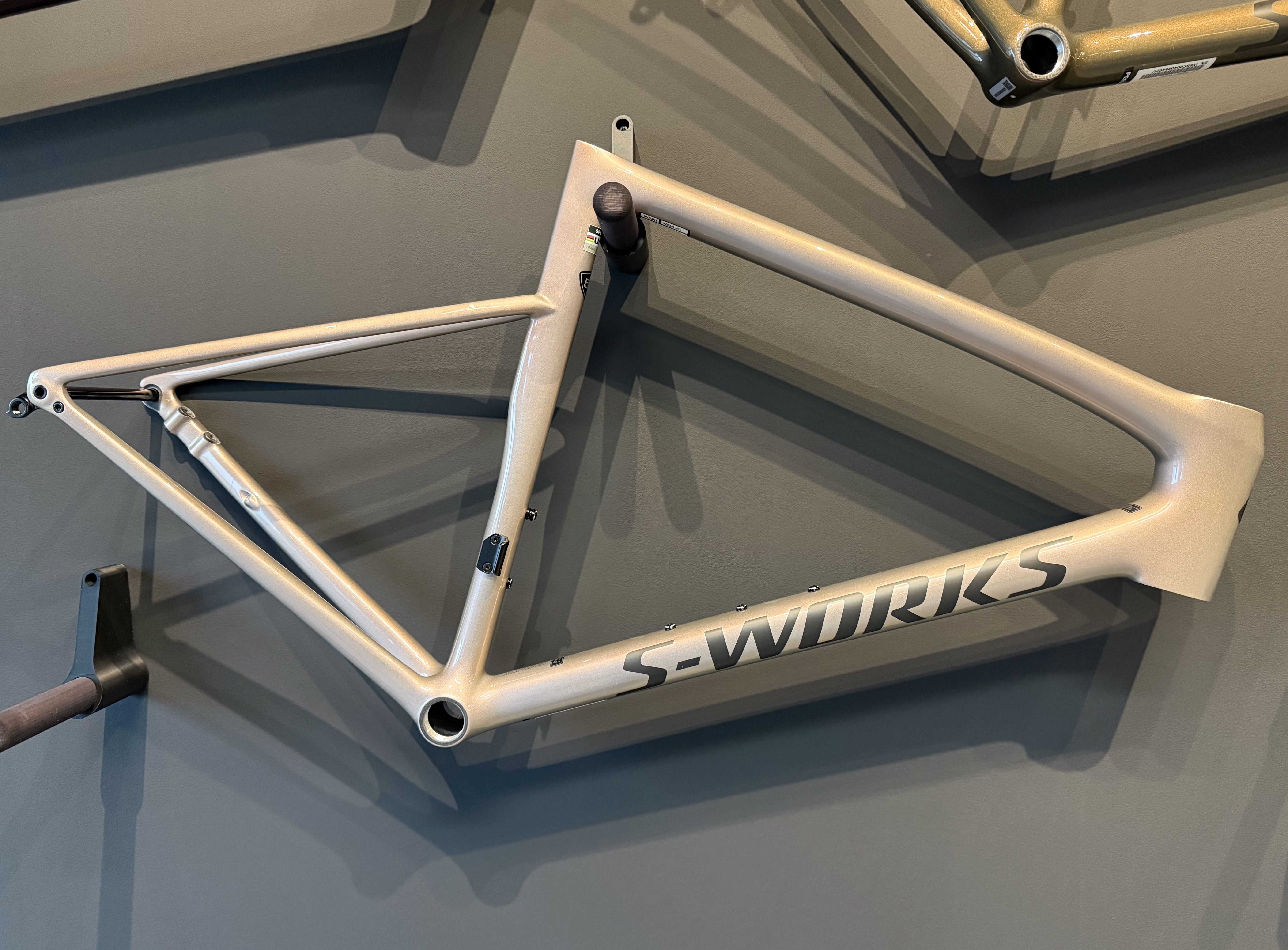 Specialized S-Works Tarmac SL8 Rahmenset - Gloss Viavi Red Gold Over ...
