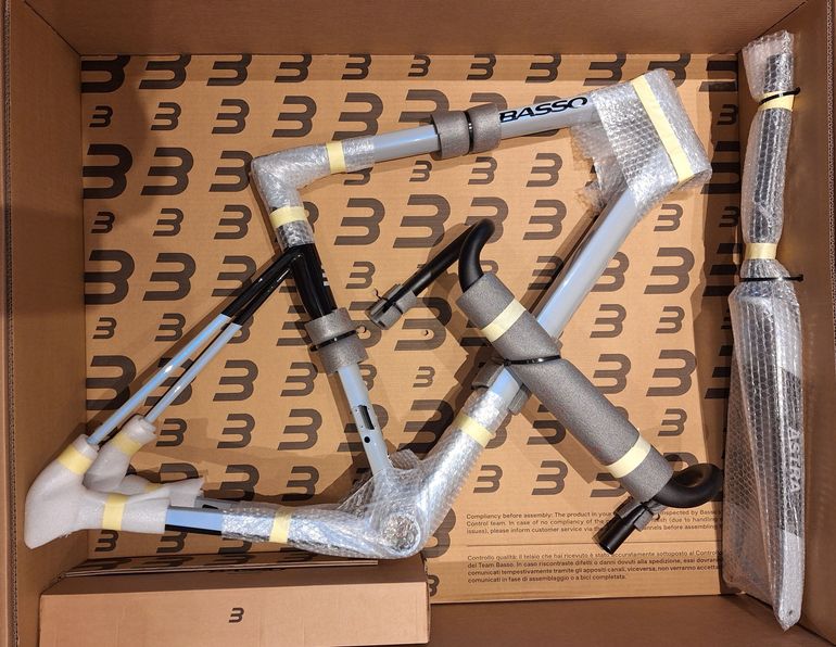 Basso Basso Astra 2026 Rahmenkit Gr.51 Black Opal Frameset 2026