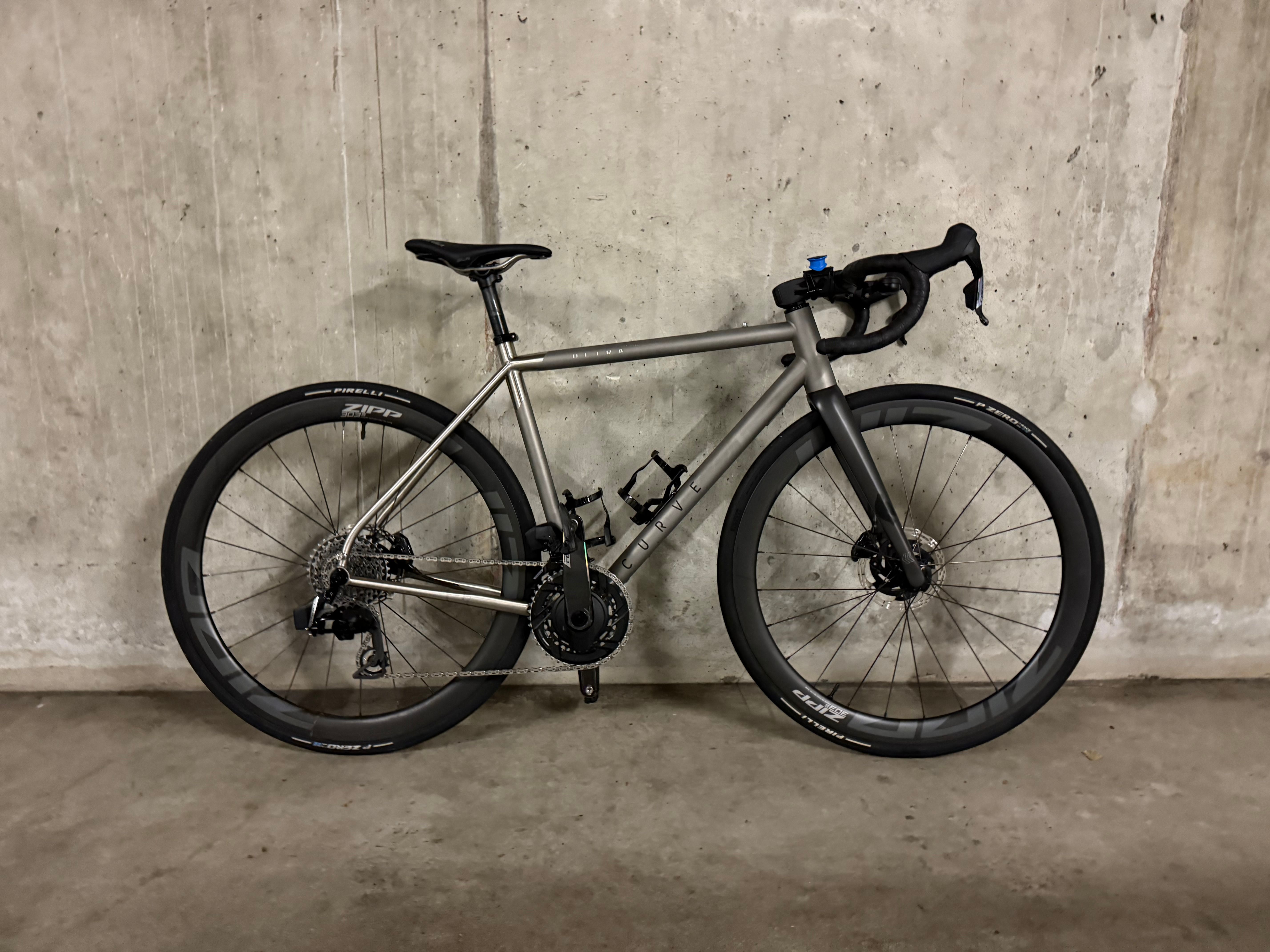 Curve Belgie Ultra Titatanium Frameset Frameset 2025