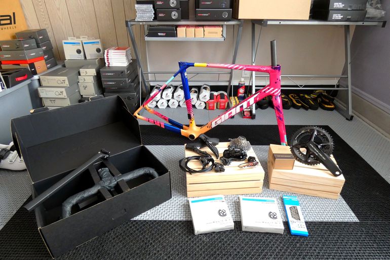 Giant TCR Advanced Pro 0 Di2 2025 Frameset 2025