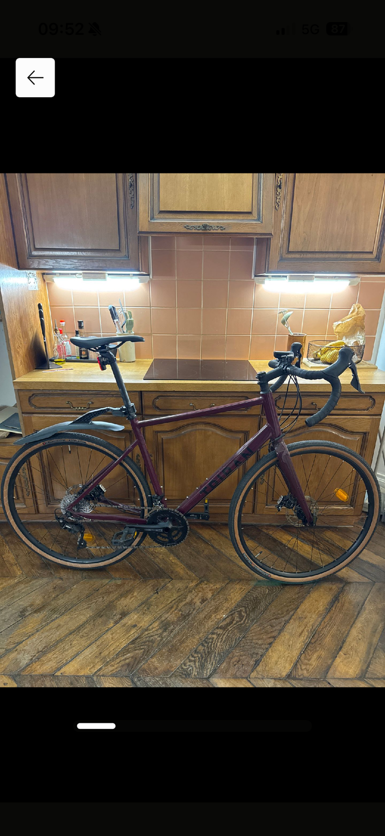 TRIBAN Men's Gravel Bike GRVL 520 Subcompact 2024 2024