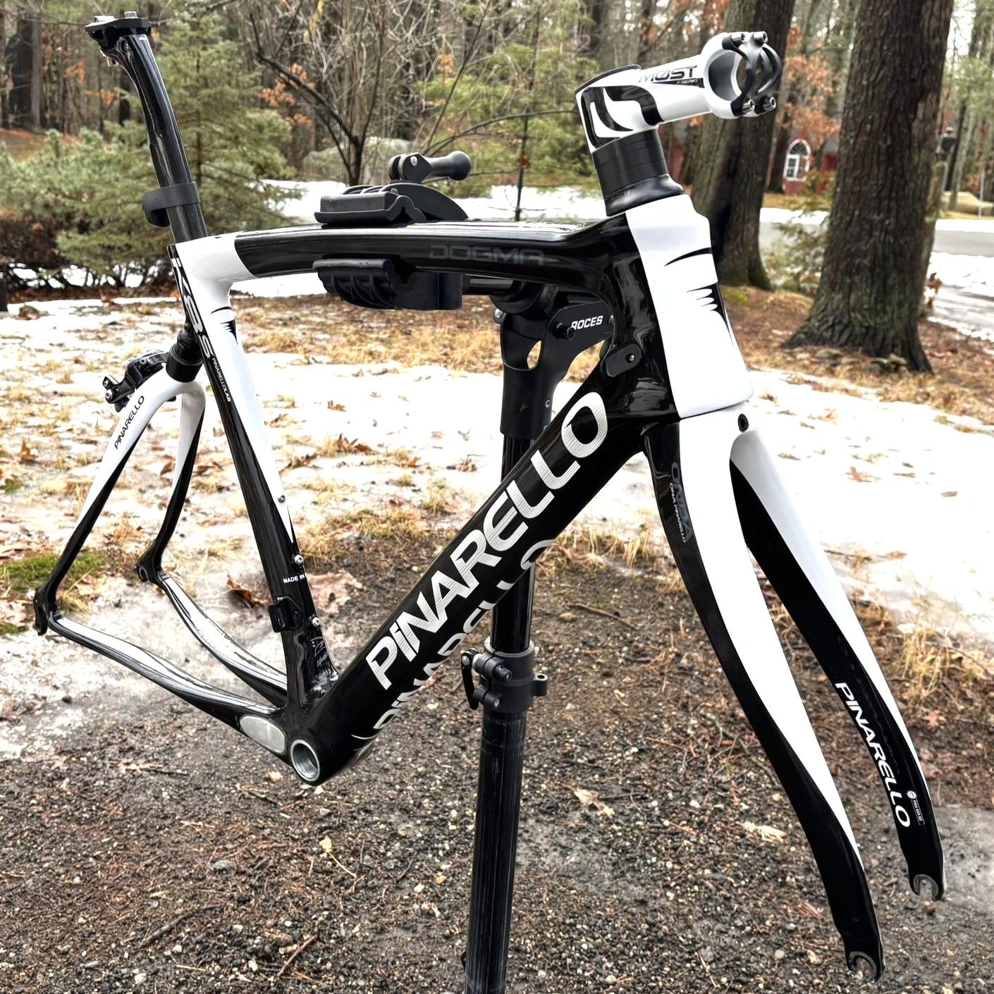 Pinarello 2016 Pinarello LAB Dogma K8S Rim Brake Frameset ~ Size 53 ...