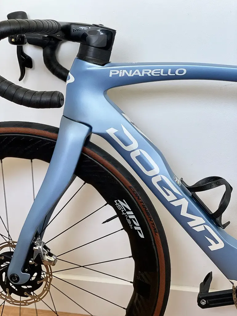 Pinarello Dogma F Disc Red AXS Bike w/Princeton Grit 4540 Wheels used ...