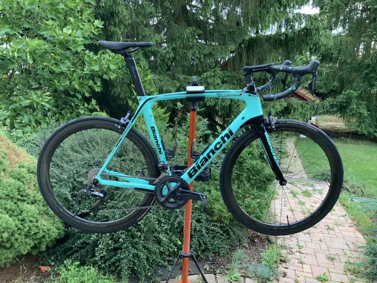Achetez un vélo d'occasion Bianchi Oltre XR3 Ultegra Di2 en L | buycycle