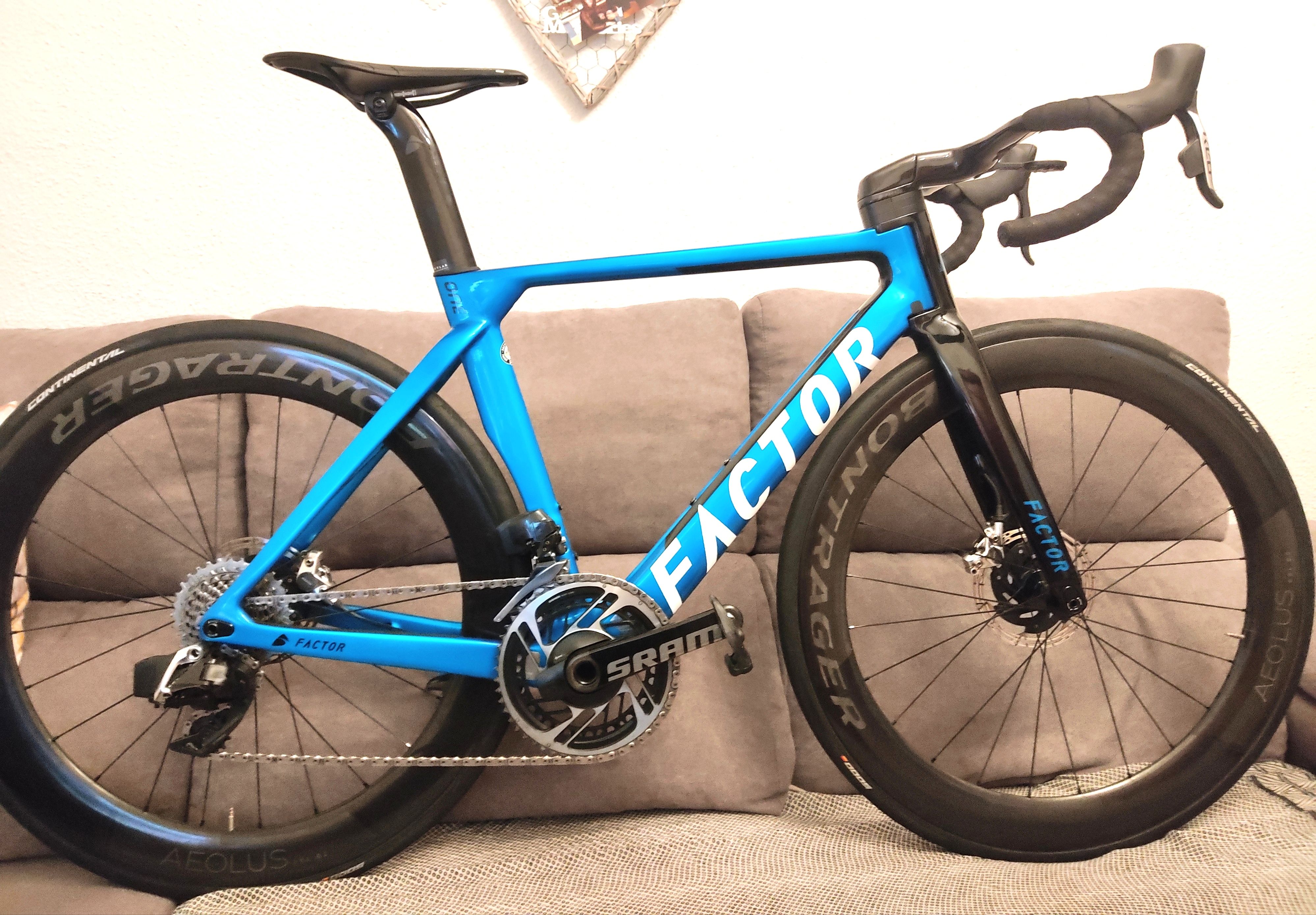 Factor ONE SRAM Red eTAP AXS, Factor ONE SRAM Red eTAP AXS used in 52 ...