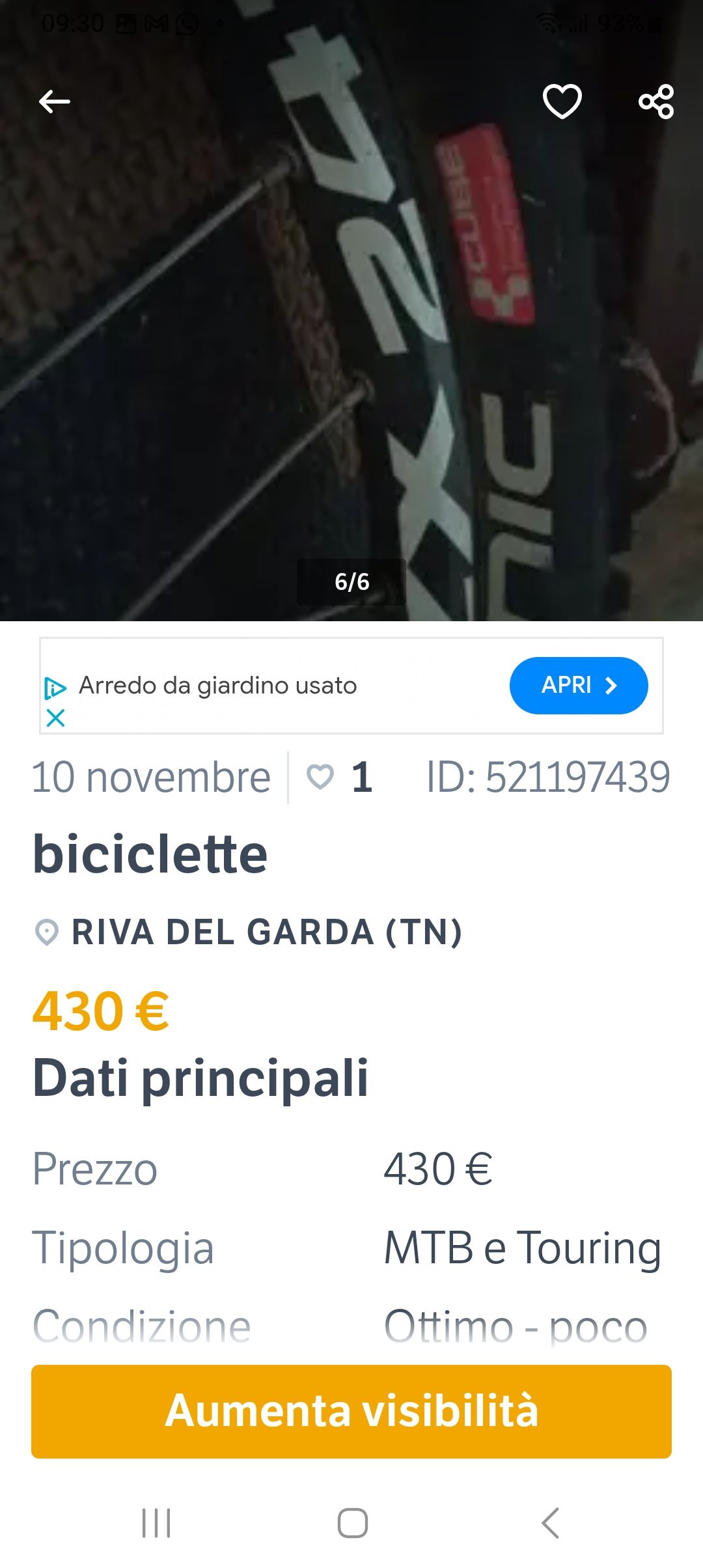 used in | buycycle USA