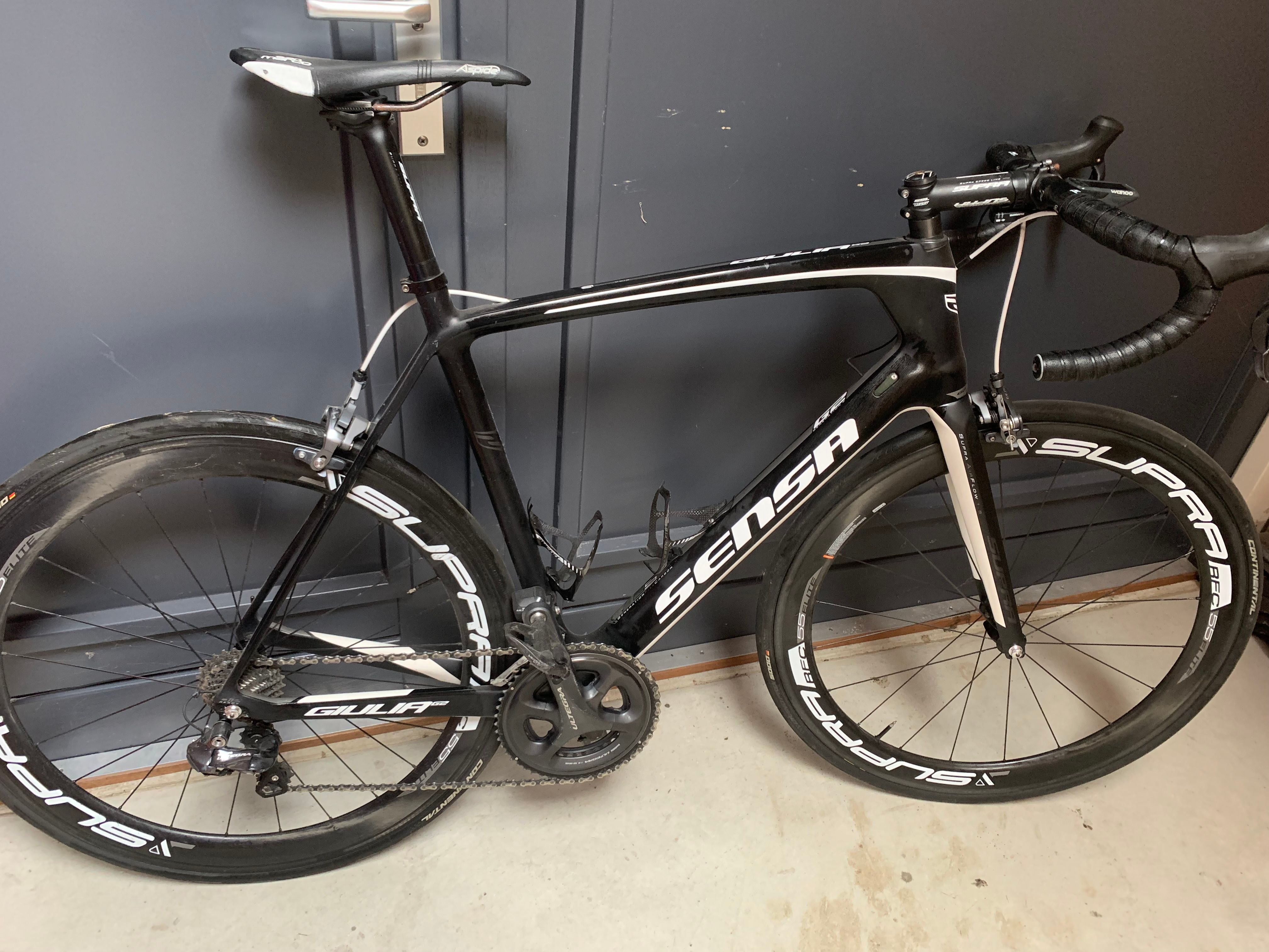 Sensa Giulia g ultegra di2 used in 58 cm | buycycle USA