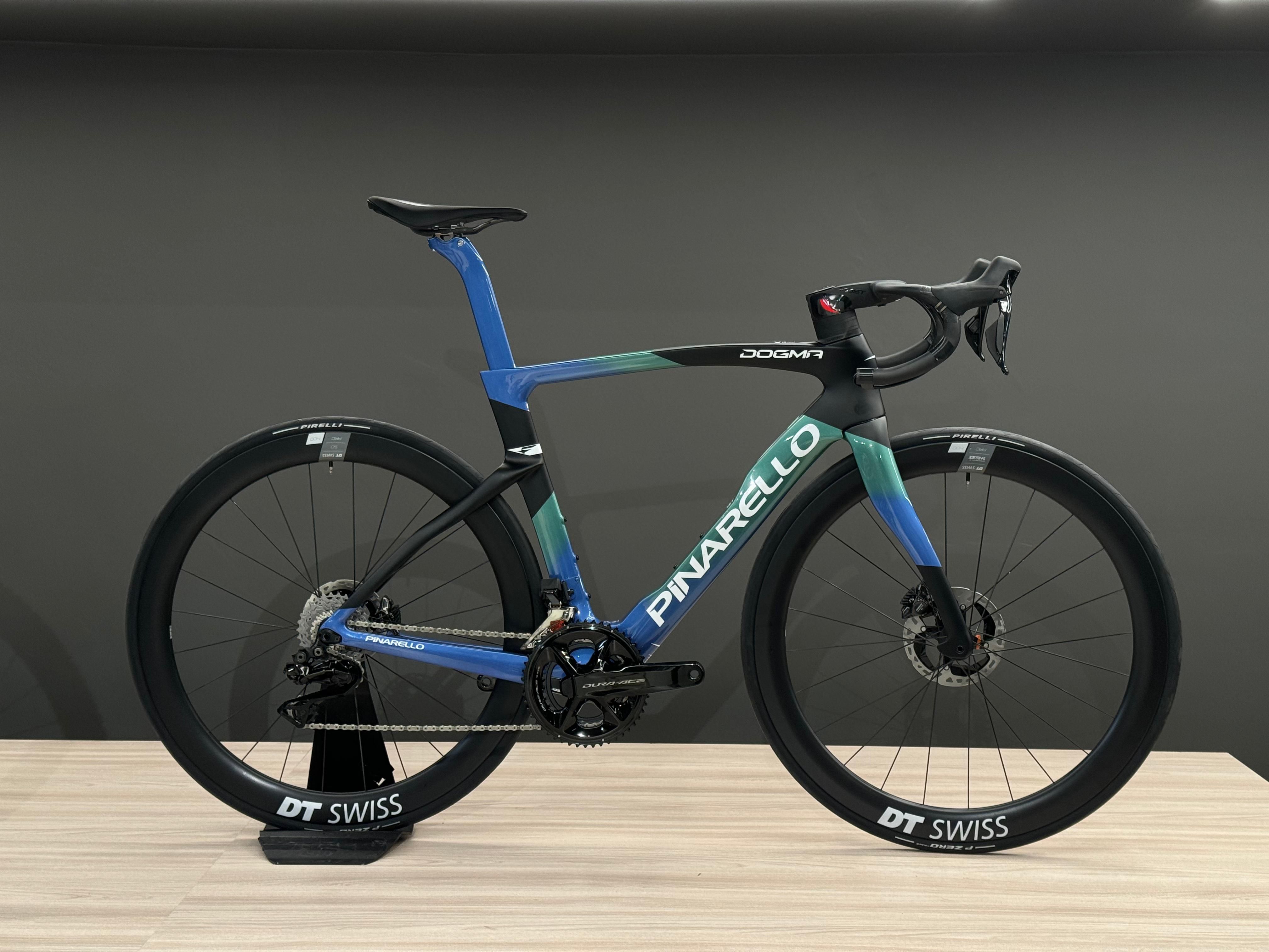 Pinarello DOGMA F mis. 540 NEBULA GREEN BLUE used in 55 cm | buycycle USA
