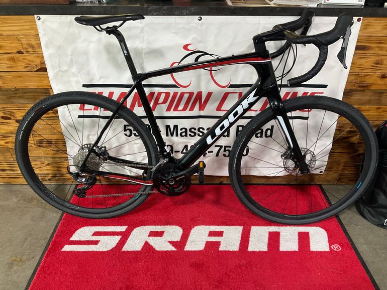 Look 765 GRAVEL RS BLACK RED GLOSSY 2022 2022