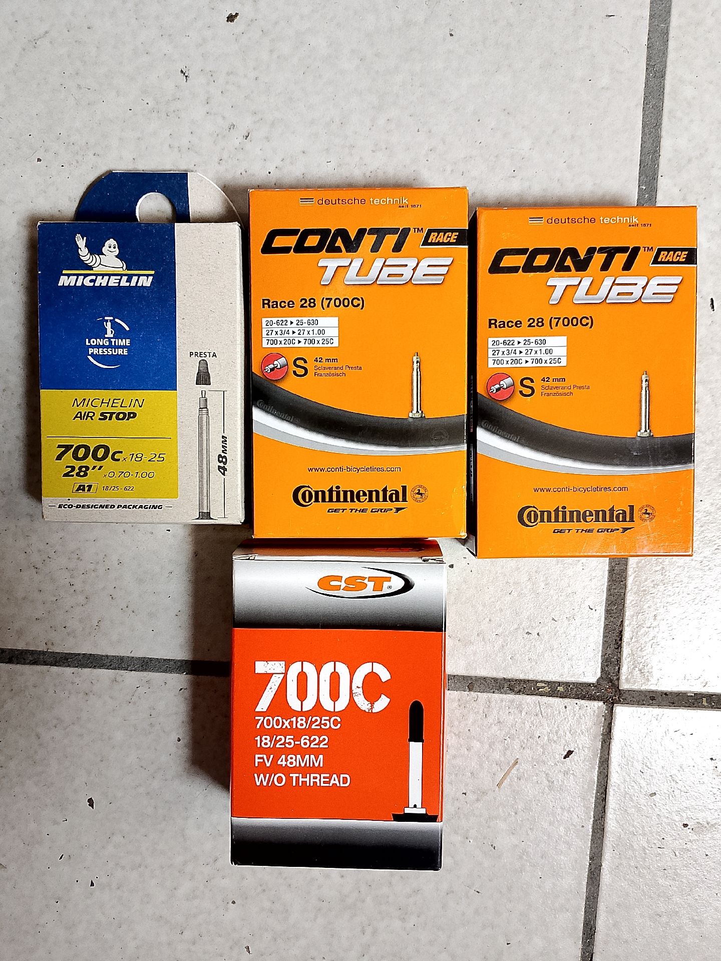 Continental Conti tube race null