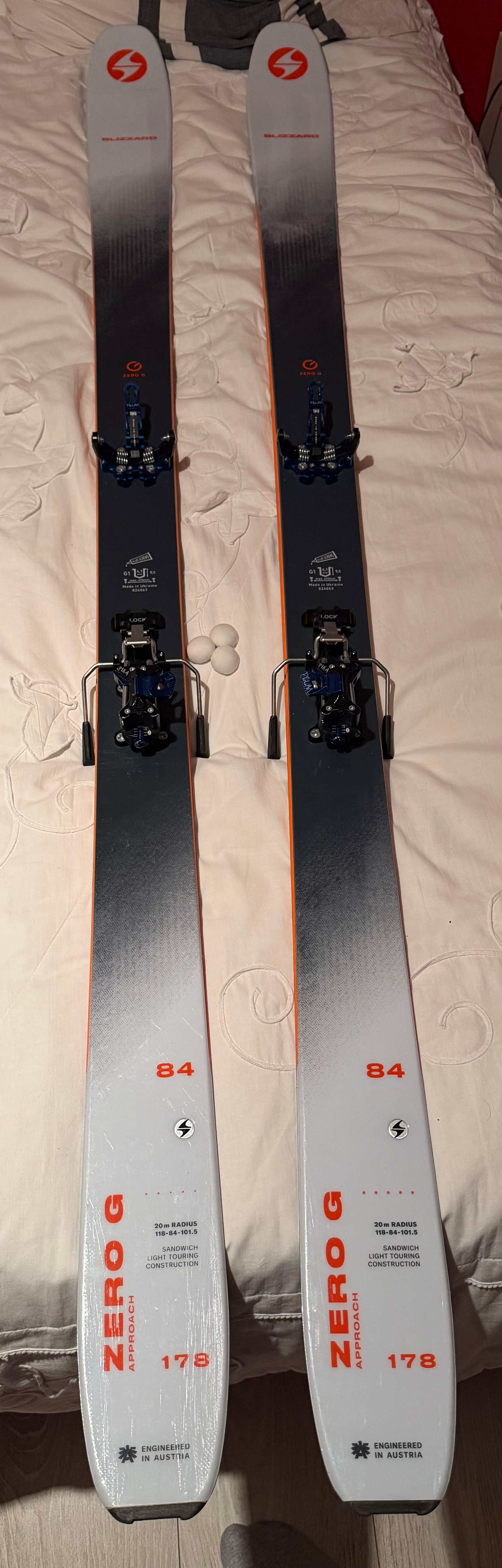 blizzard Ski Randonne avec Fixation Peau de Phoque 2024