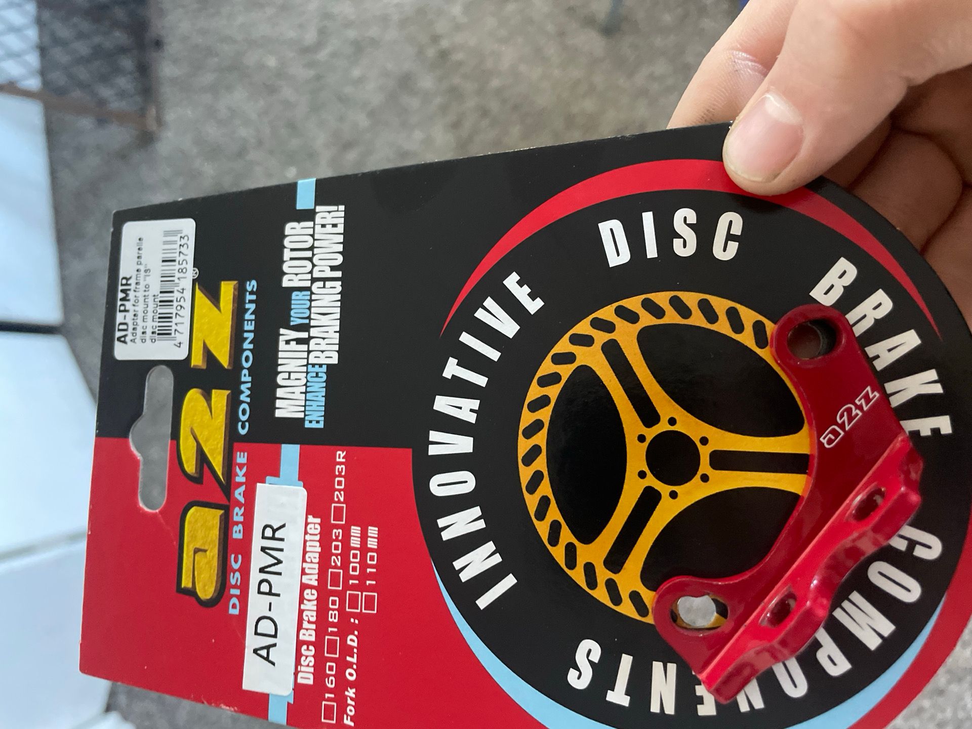 a2z ad-pmr brake adapter Hayes 22mm to post mount 2000 | buycycle