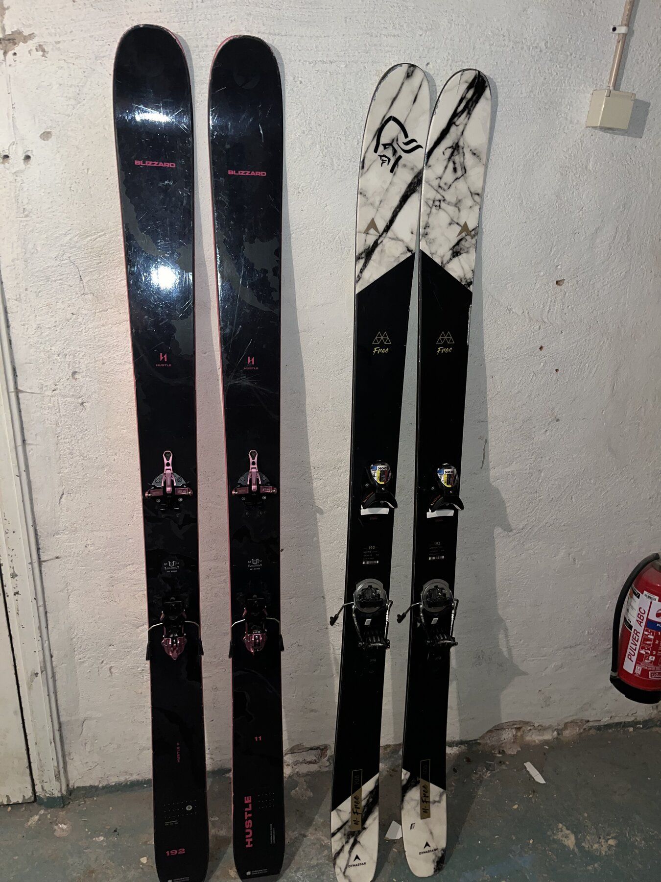 Blizzard Blizzard Hustle 11 Skis with ATK Freeraider 15 EVO Bindings 2024