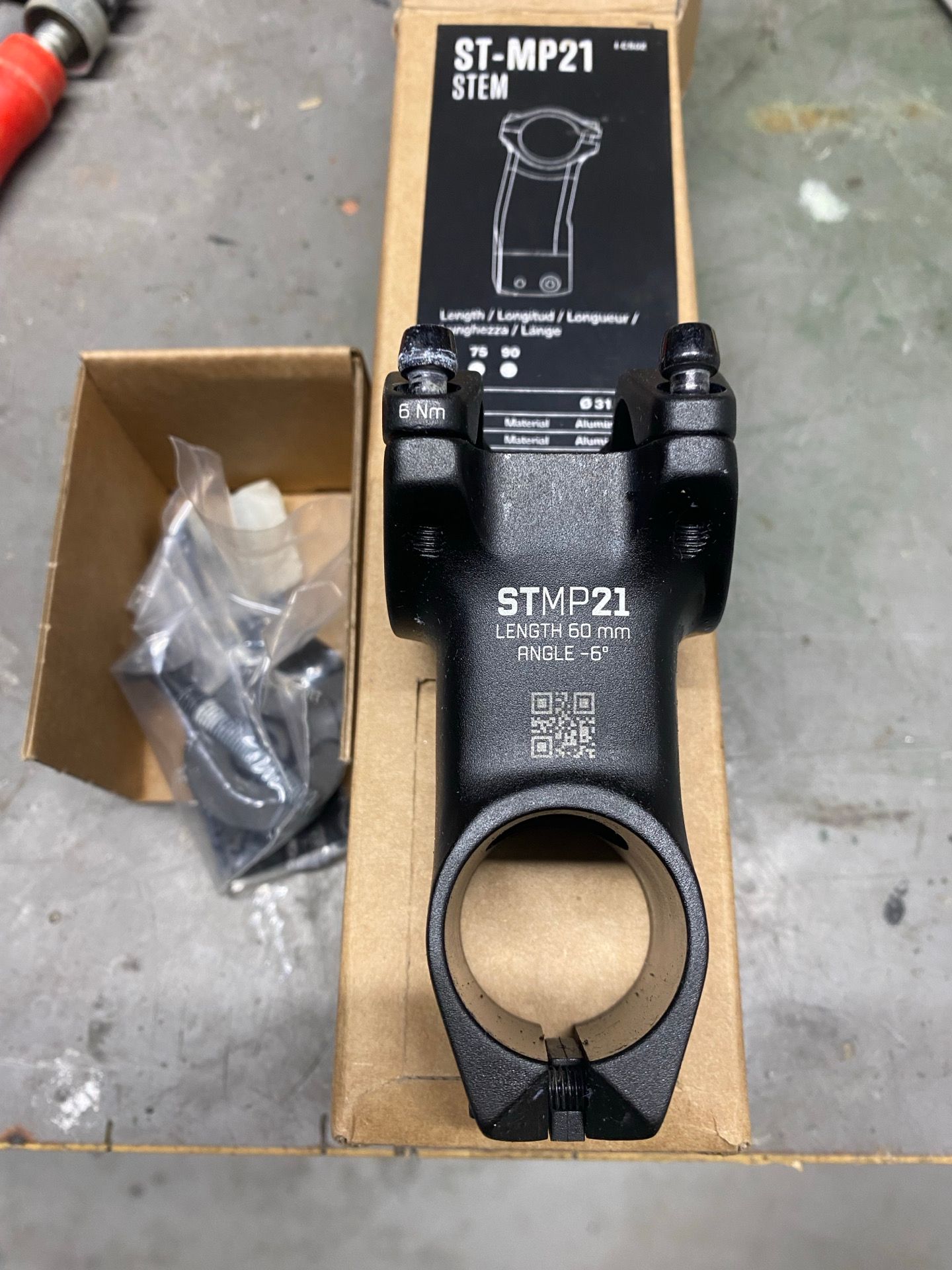 Orbea Attacco manubrio stem orbea ST-MP21 60mm 2024